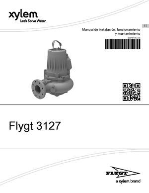 Manual de instalacion y mantenimiento de electrobomba Flygt 3045 ...