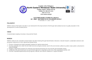 Gender based issue - PPC - Republic of the Philippines North Eastern ...