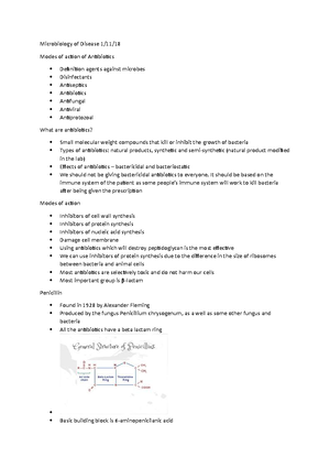 Fungi lecture 7 - Microbiology of Disease 01/11/ Diseases of humans ...