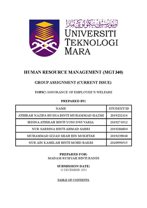 CTU241 Group Assignment - CTU ASAS EKONOMI ISLAM TAJUK: SISTEM TAWARRUQ ...