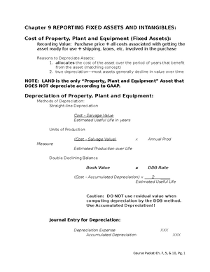 Students Course Packet 1 Ch. 1-4 Fall 2021 - ACCT 200 Study Guide ...