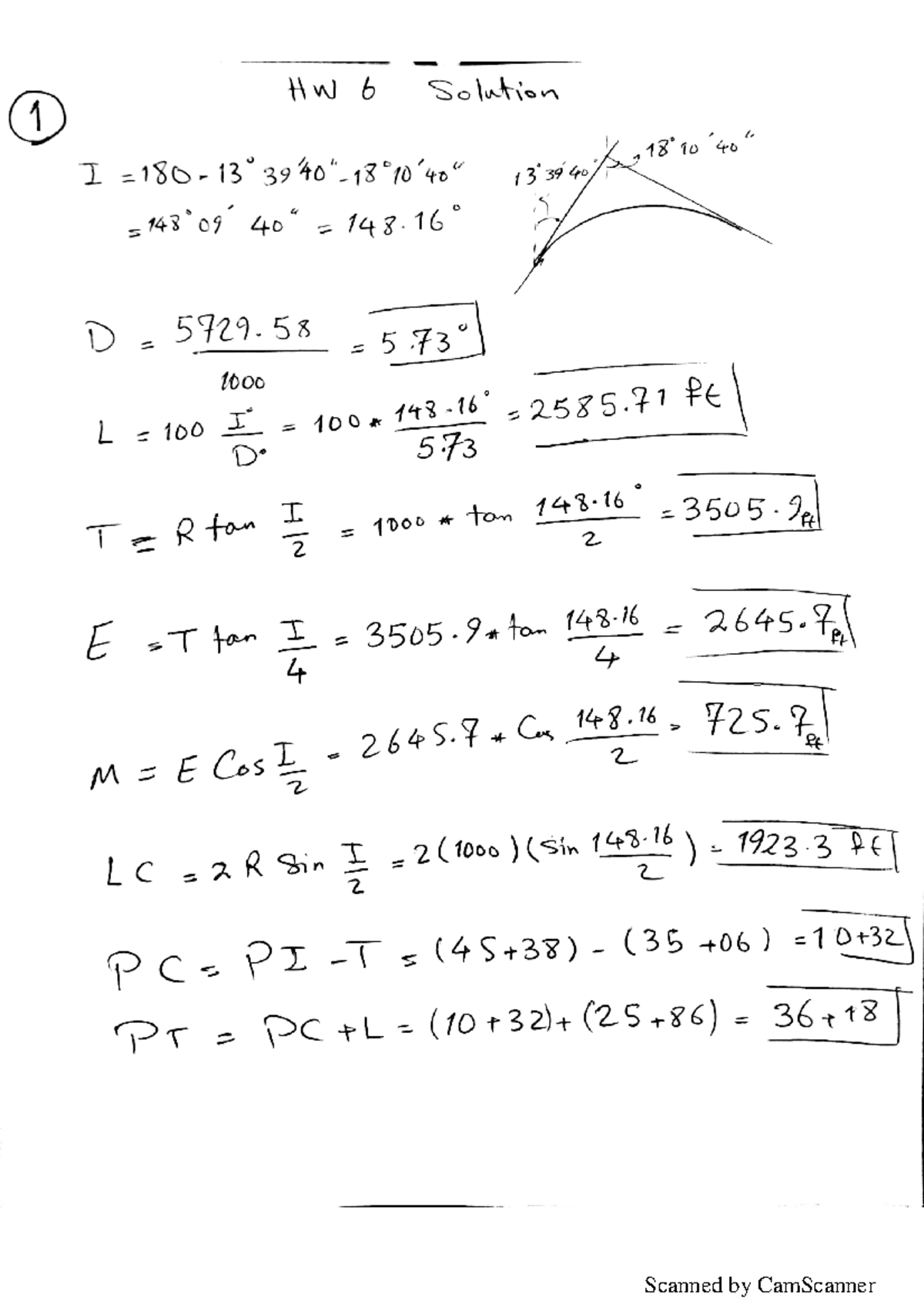 CE 2331 Fall 2022 HW 6 Solution - CE 2331 - Scanned by CamScanner ...