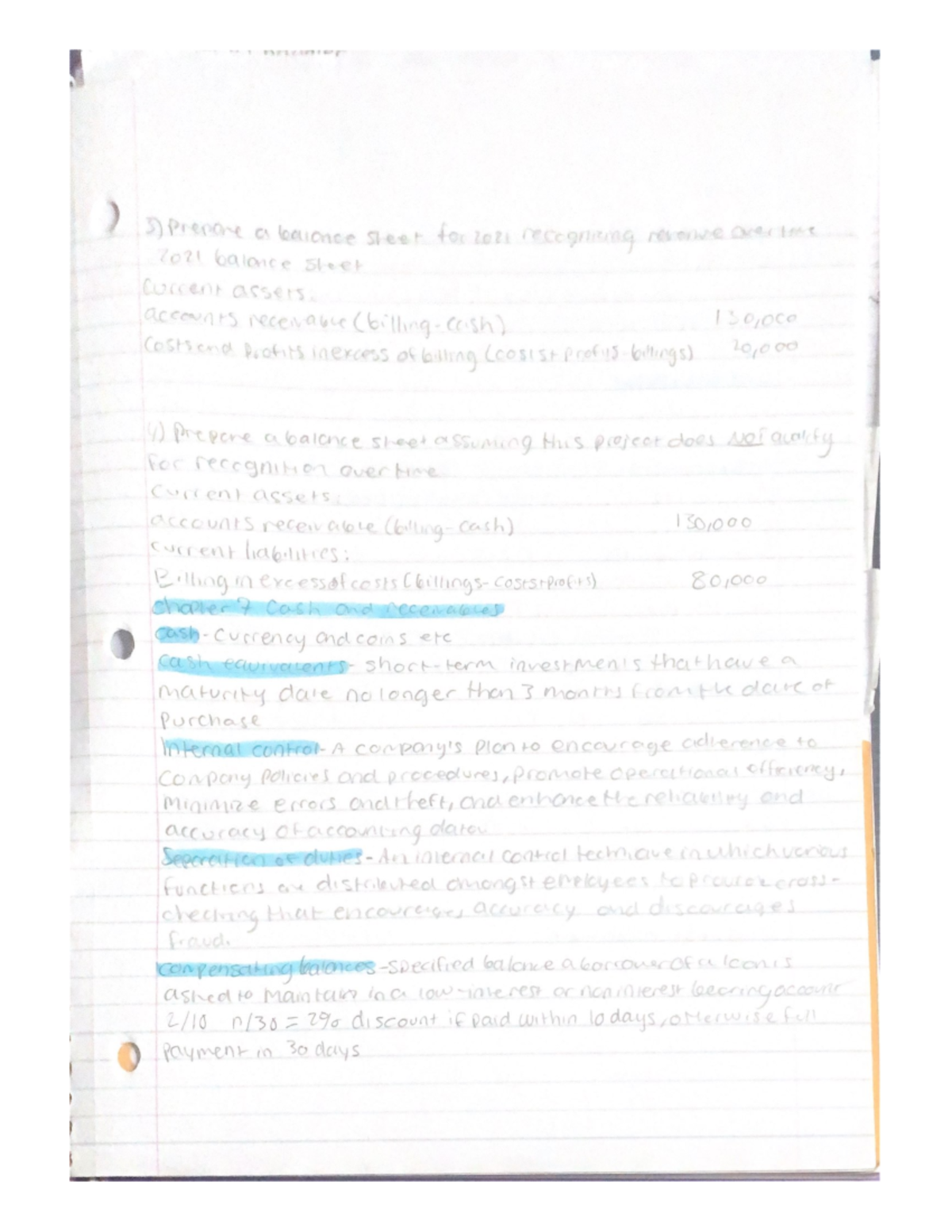 Chapter 7 book notes and example problems - AC 300 - Studocu