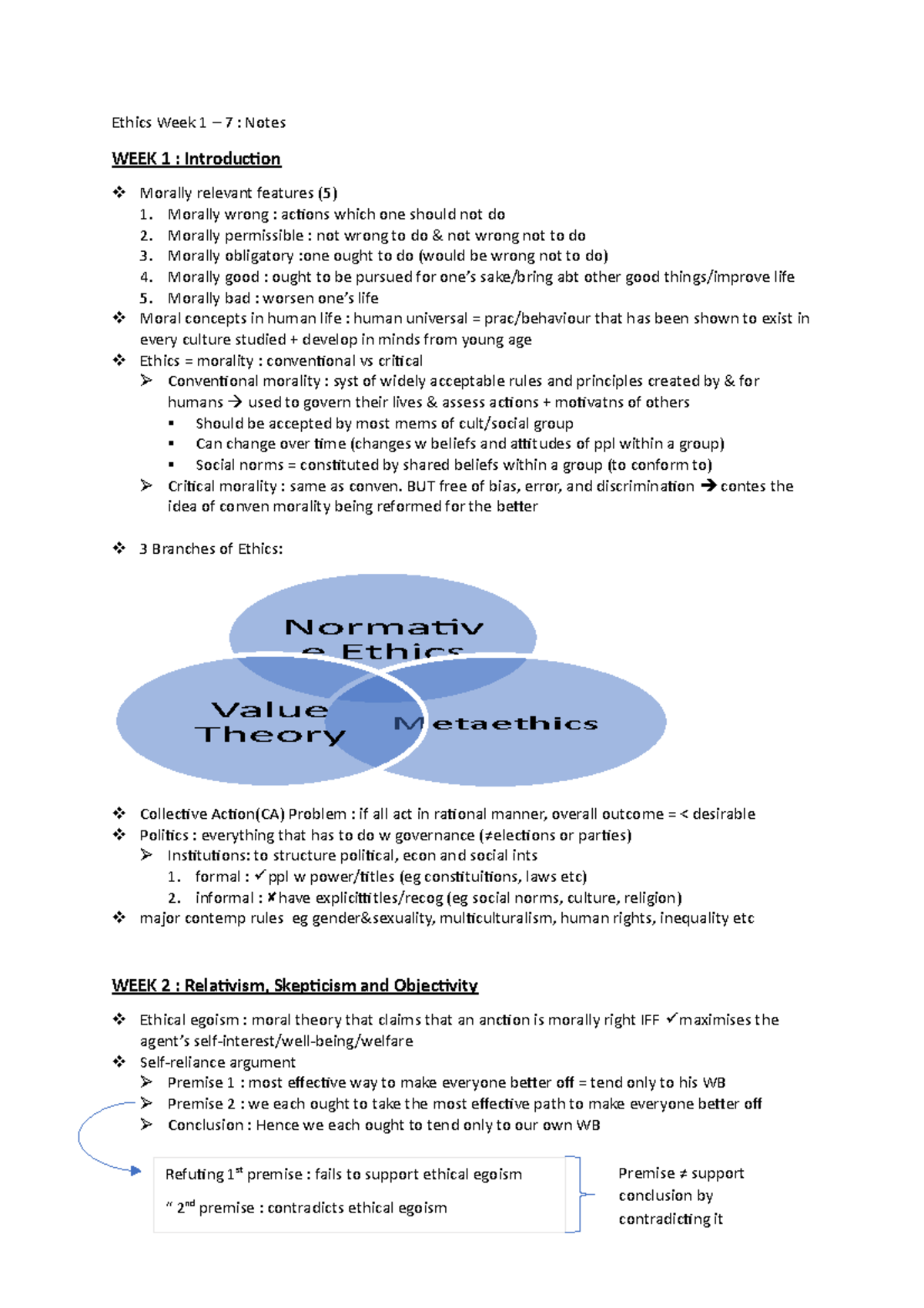 CC0003 Cheat Sheet (Not 100% following Syllabus) - - Studocu