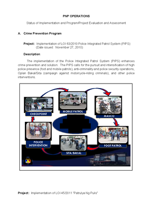 BPATs manual - Police issues - BARANGAY PEACEKEEPING OPERATIONS AND ...