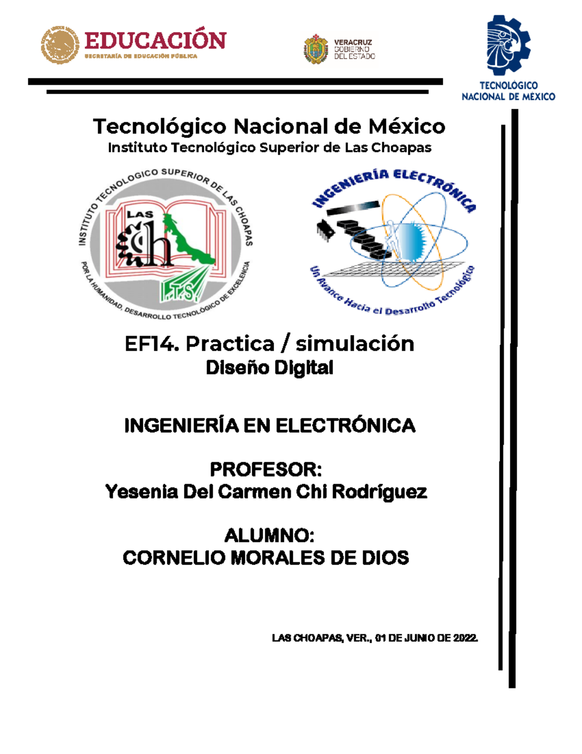 EF14. Practica - TecnolÛgico Nacional de MÈxico Instituto TecnolÛgico ...
