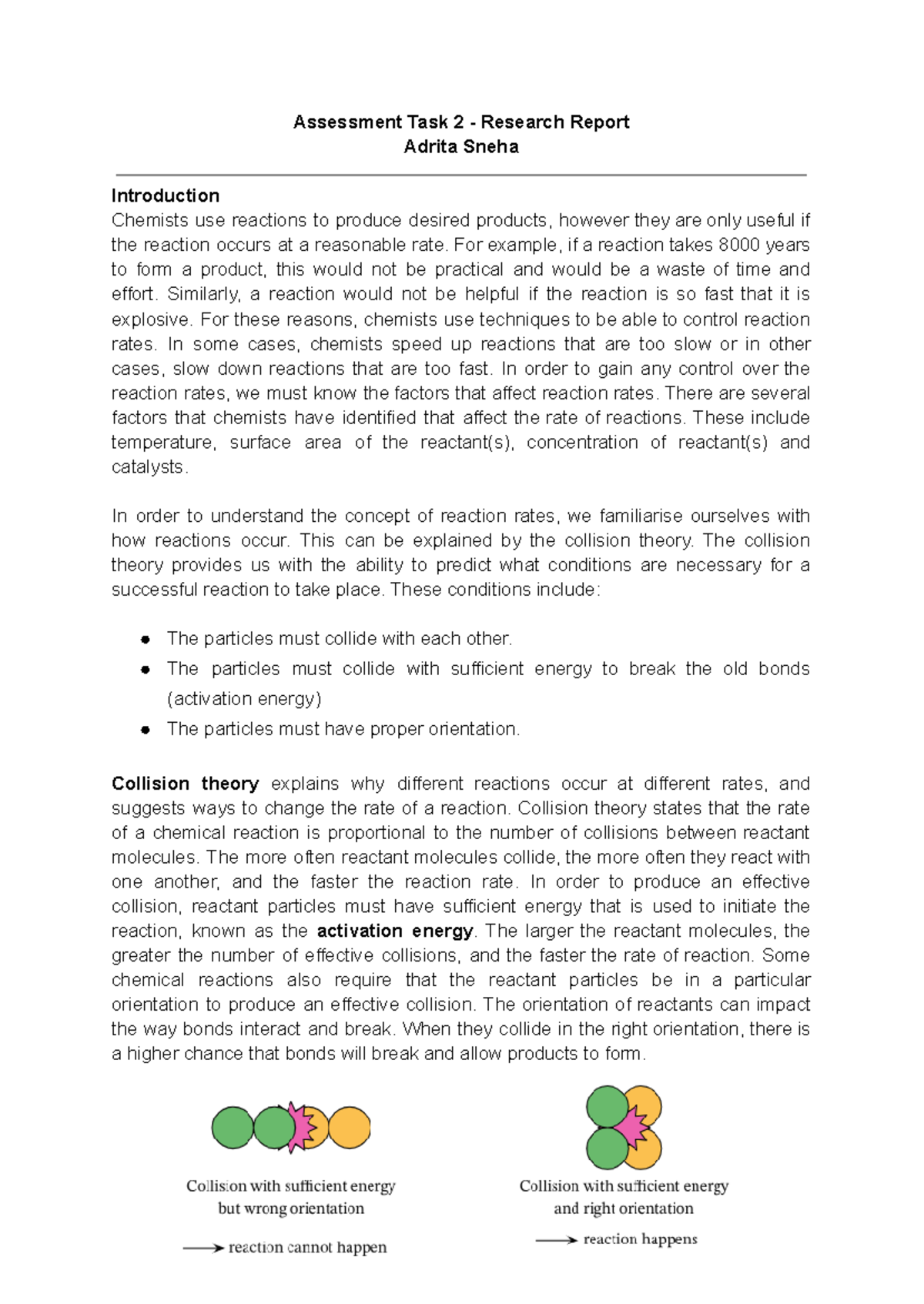 Adrita Sneha - Research Report - Assessment Task 2 - Research Report Adrita Sneha Introduction ...