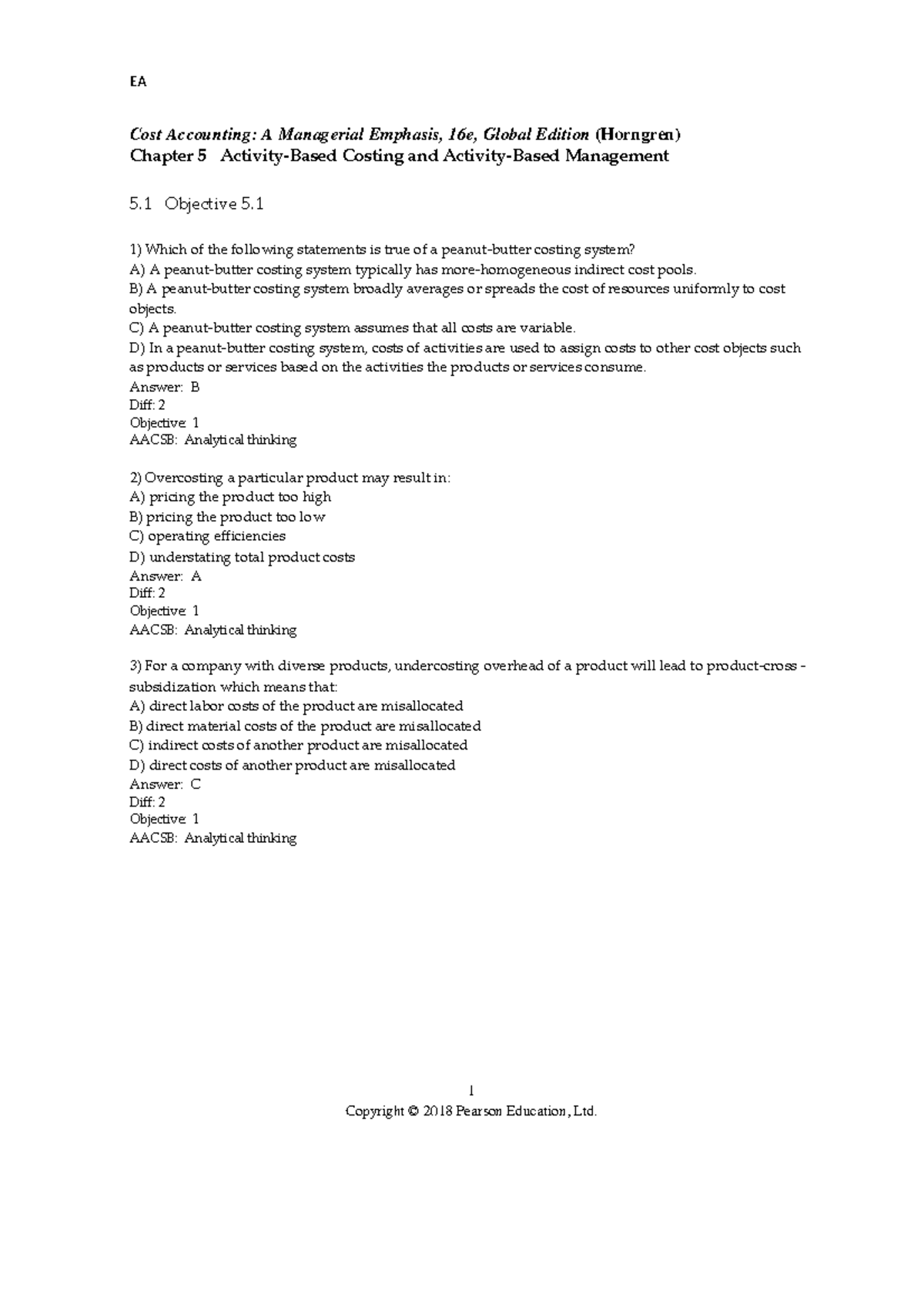 Test-bank-chapter-5-activity-based-costing-and-activity-based ...