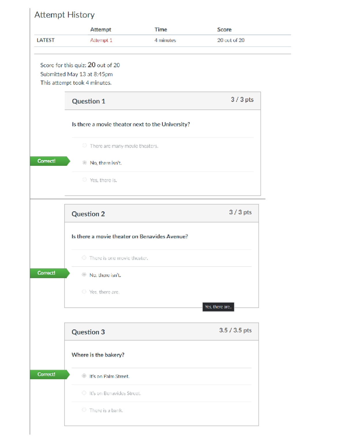 Week 7 Pre Task Quiz Listening Comprehension - Ingles II - Studocu