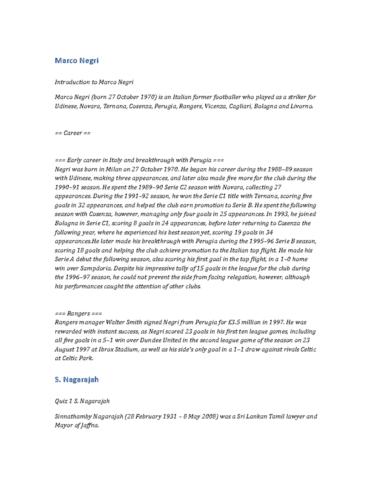 POLS157Lab Report Marco Negri - Marco Negri Introduction to Marco Negri ...