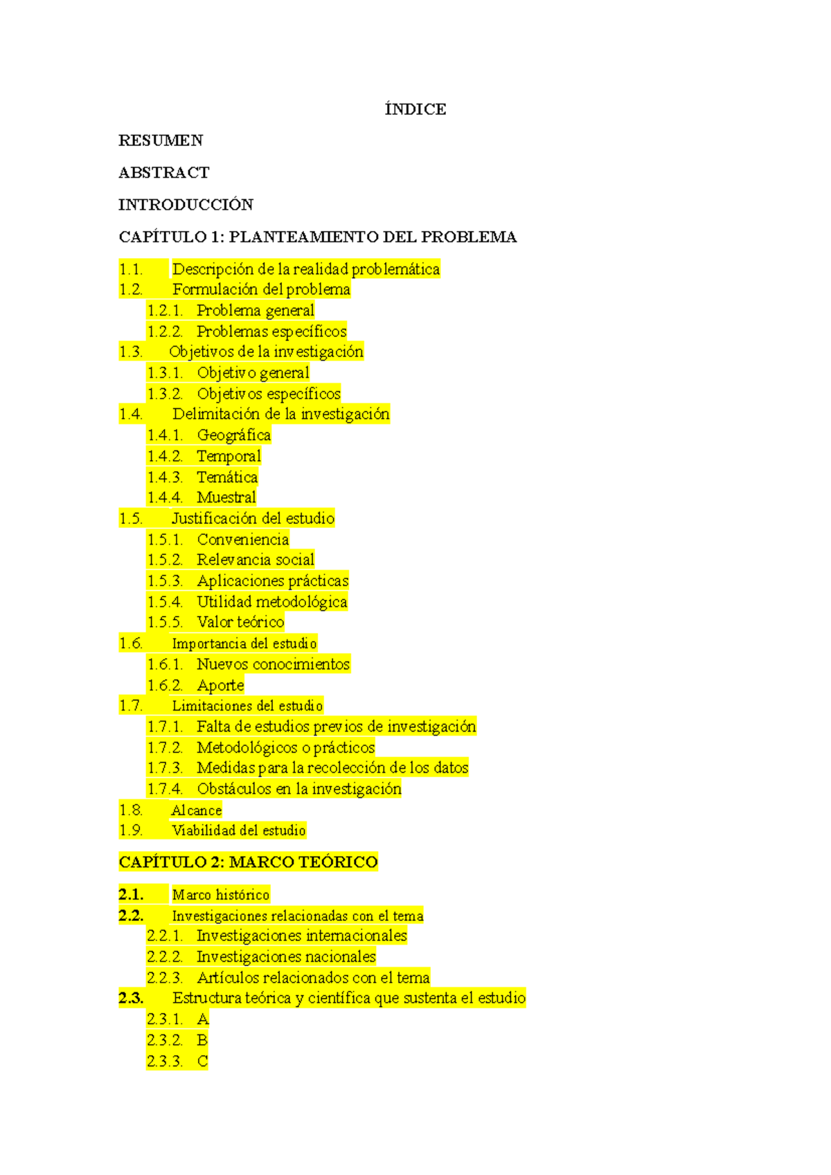 Índice de tesis - ÍNDICE RESUMEN ABSTRACT INTRODUCCIÓN CAPÍTULO 1 ...