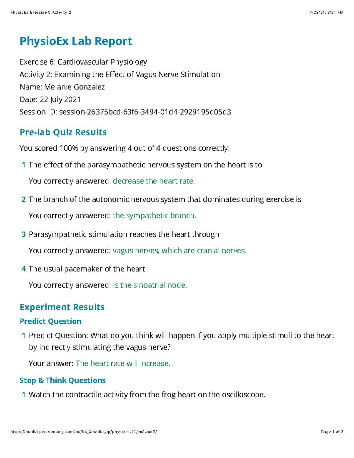 Physio Ex Exercise 6 Activity 2 - pearsoncmg/bc/bc_0media_ap/physioex ...