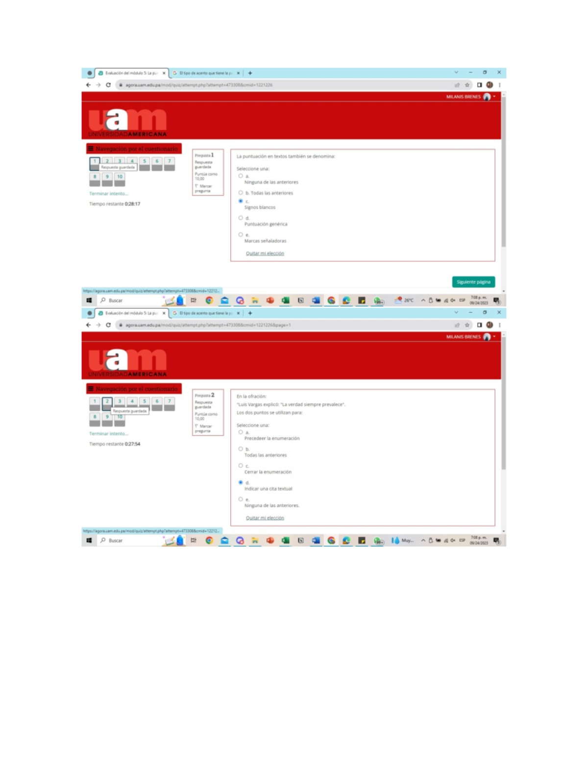Modulo 5 - español - Studocu