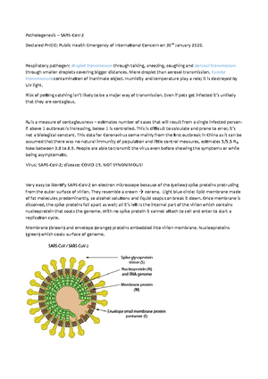 Covid-19 Pathogenesis Lecture dd4316b0b60545 fb8d6b72557516329 e ...