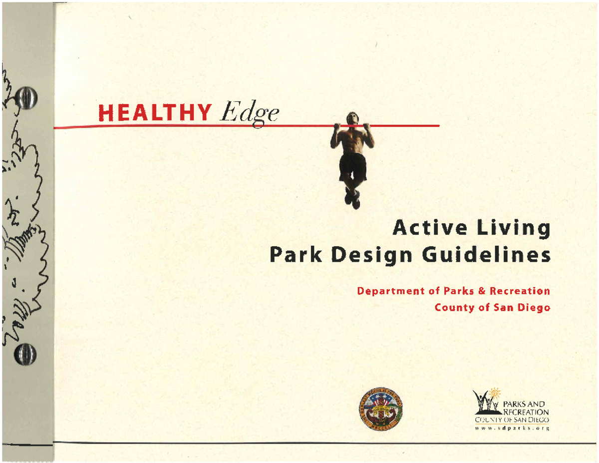 Healthy Edge Park Design - HEALTHY EdLye Active Living Park Design ...