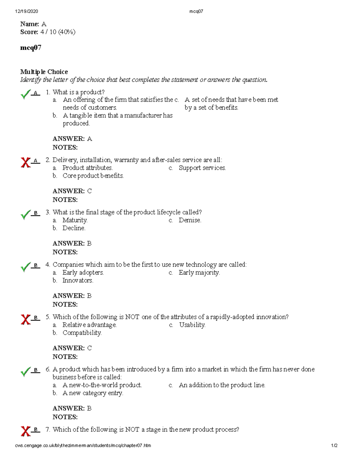 MCQ1 - SACF - 12/19/2020 mcq cws.cengage.co.uk/blythezimmerman/students ...