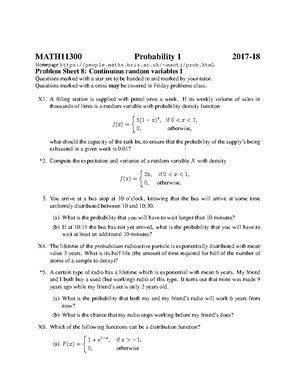 Exam, questions and answers - UNIVERSITY OF BRISTOL School of ...