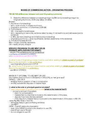 BP0245242 Drafting Summative Assessment - IN THE HIGH COURT OF JUSTICE ...