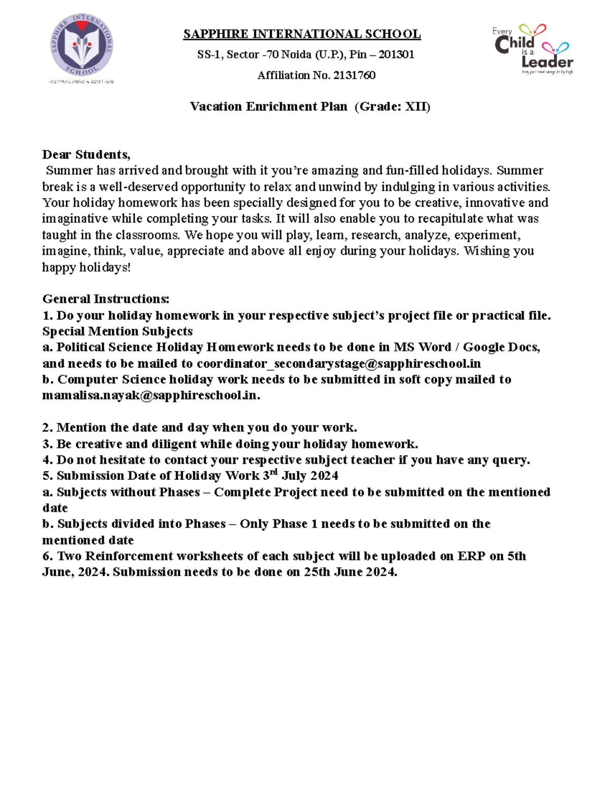 1717325887954 XII Vacation Enrichment Plan with Instructions NL ...