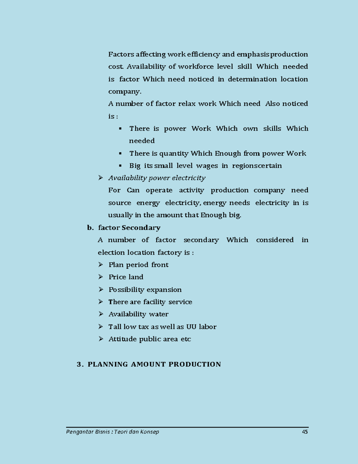 Business management theory-26 - Pengantar Bisnis : Teori dan Konsep 45 ...