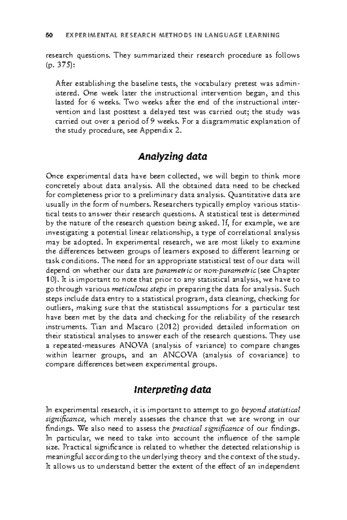 Aek Phakiti Experimental Research Methods in Language Learning ...