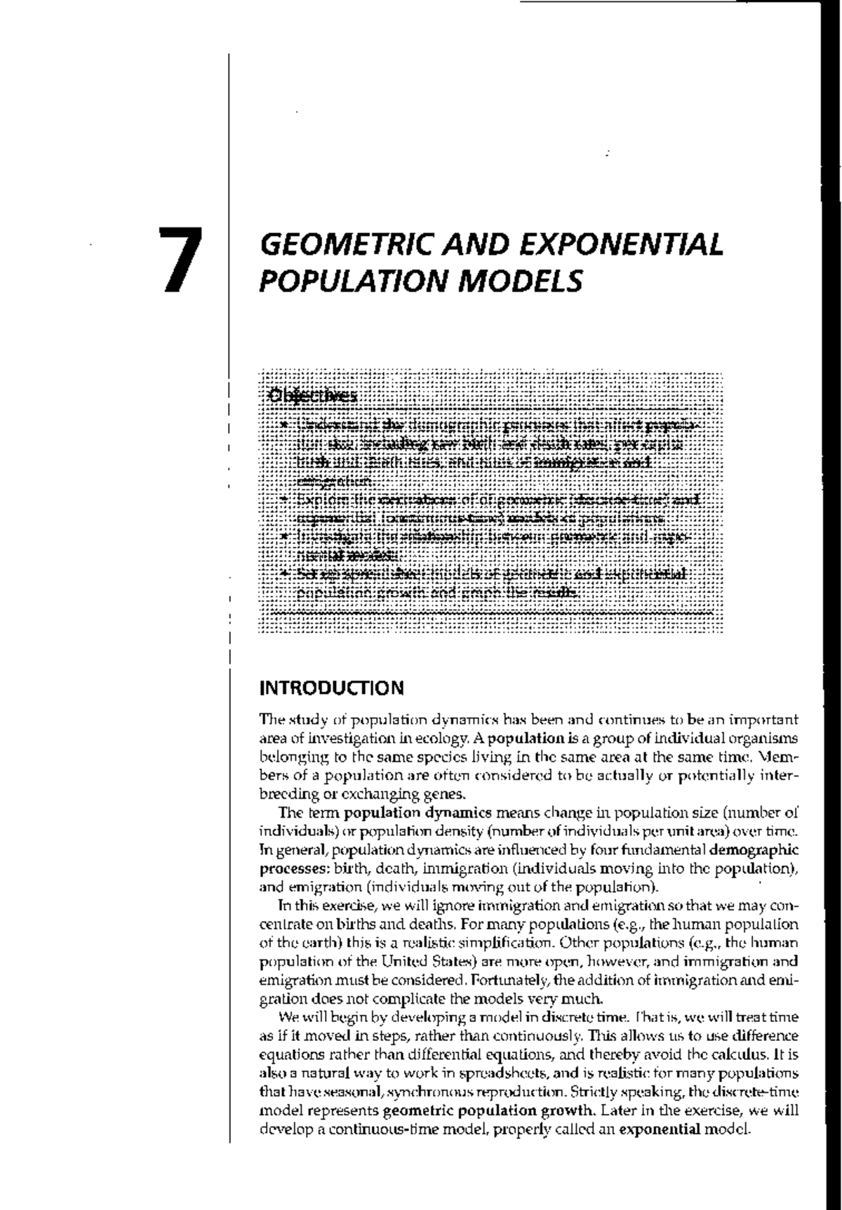 Practical 03a-Geometric Exponential Population Models - GEOMETRIC AND ...