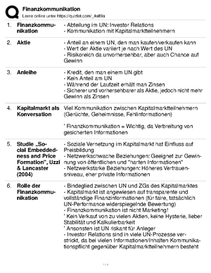 VL 10 - Kommunikationsmanagement - VL 10 Mitarbeiterkommunikation ...