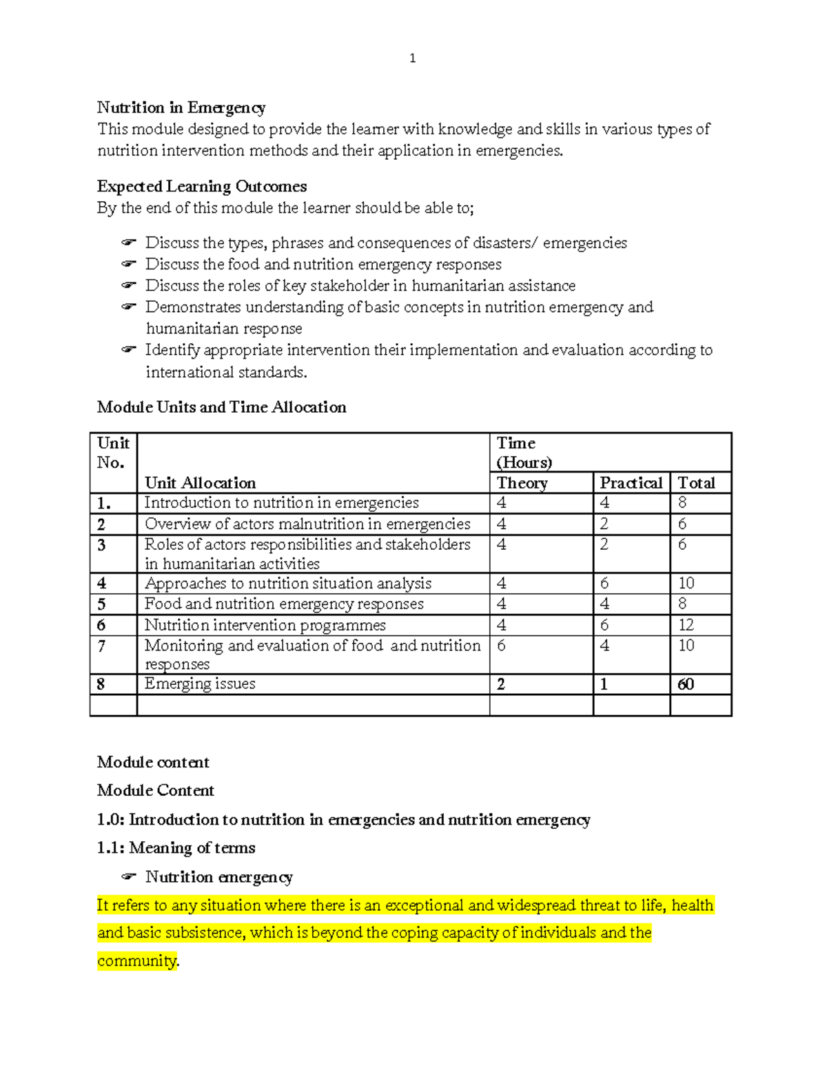 8773-nutrition-emergency - Nutrition in Emergency This module designed ...