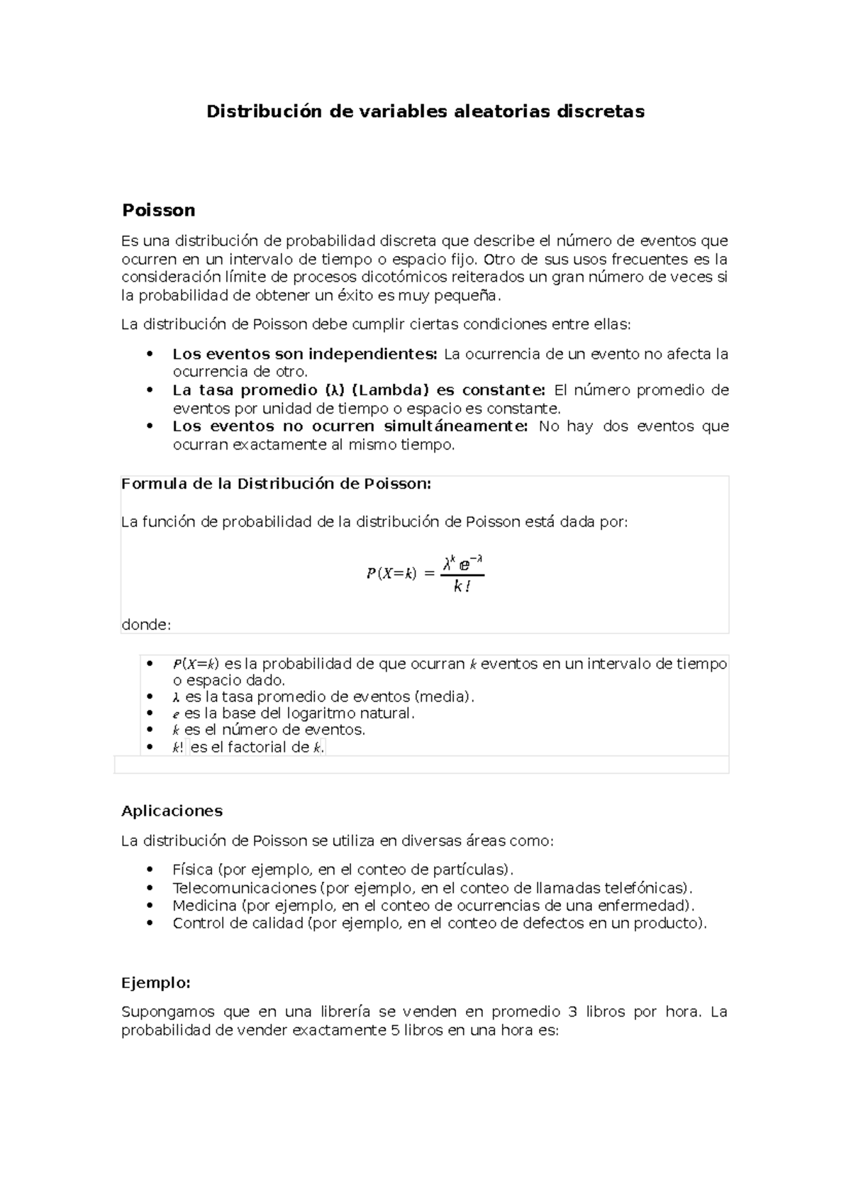 Distribución de variables aleatorias discretas - Distribución de variables aleatorias discretas ...