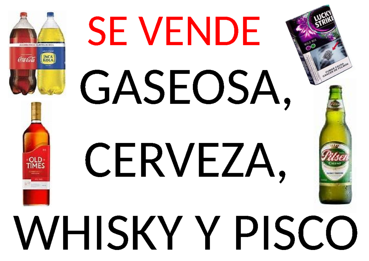 afiches de ventas de gaseosas o cervezas . - Diseño Basico - PAID SE ...