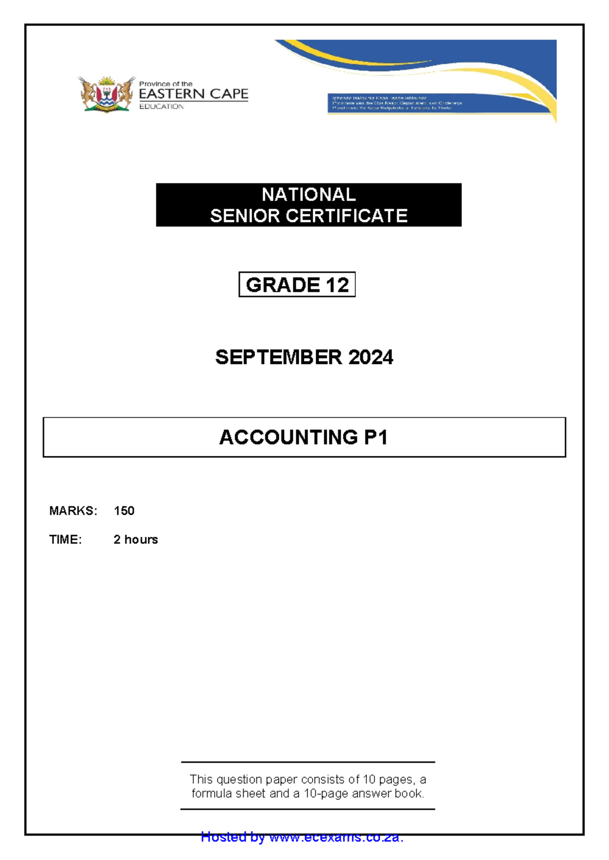Accounting P1 GR12 QP SEPT2024 English watermark - NATIONAL SENIOR ...