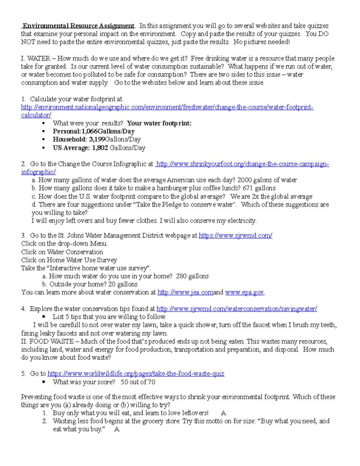 Environ Resource 20211 - Environmental Resource Assignment. In this ...