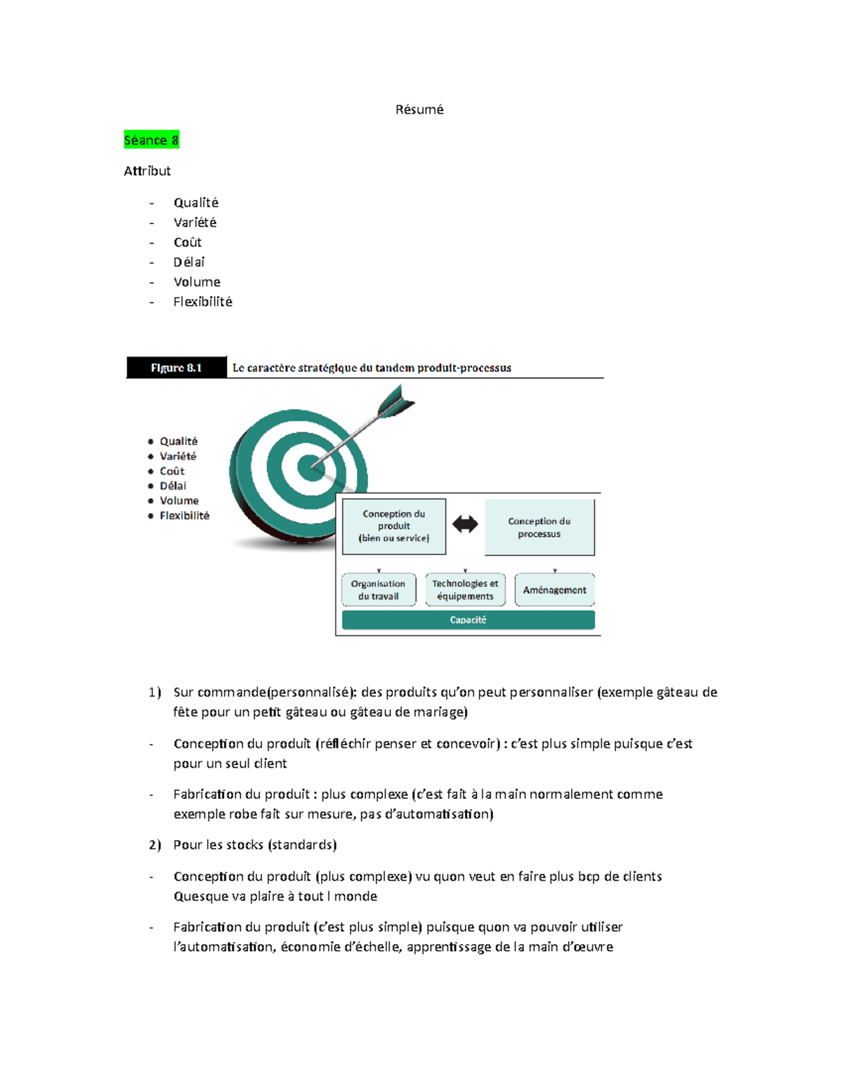 Avant-séance - résumé des avant-séance - Résumé Séance 8 Attribut ...