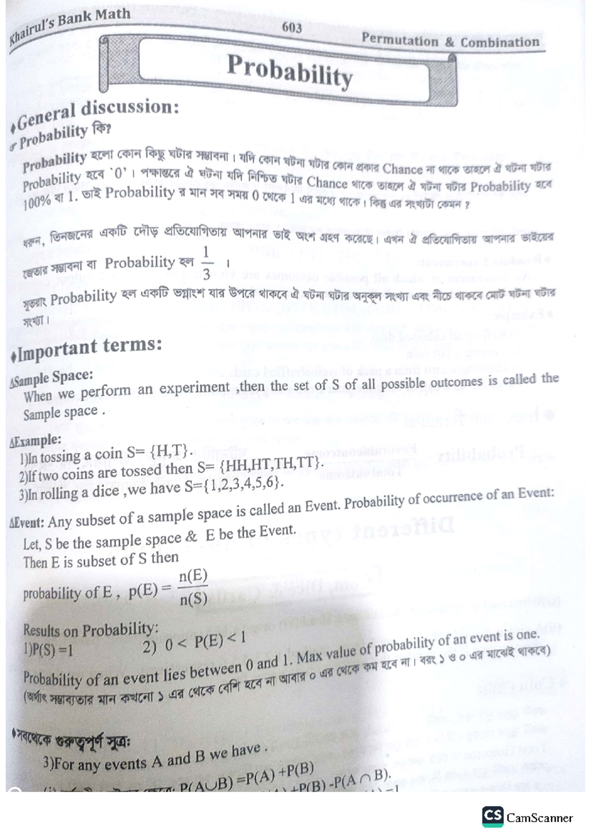 Probability - Business Mathematics - Studocu