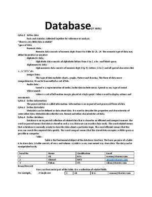 ADP 1st Semester Notes IT Skill Communication Topic Operating System ...