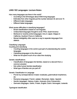 LING Lecture Note #2 - Writing Systems What is writing? - the activity or skill of making ...