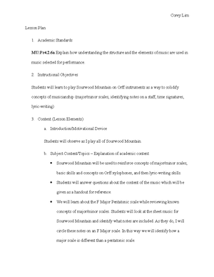 Secondary methods lesson plan centrifuge - Corey Lim 11/17/ Secondary ...