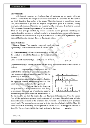 Engineering Physics 1 - Engineering Physics-I Engineering Physics-I is ...