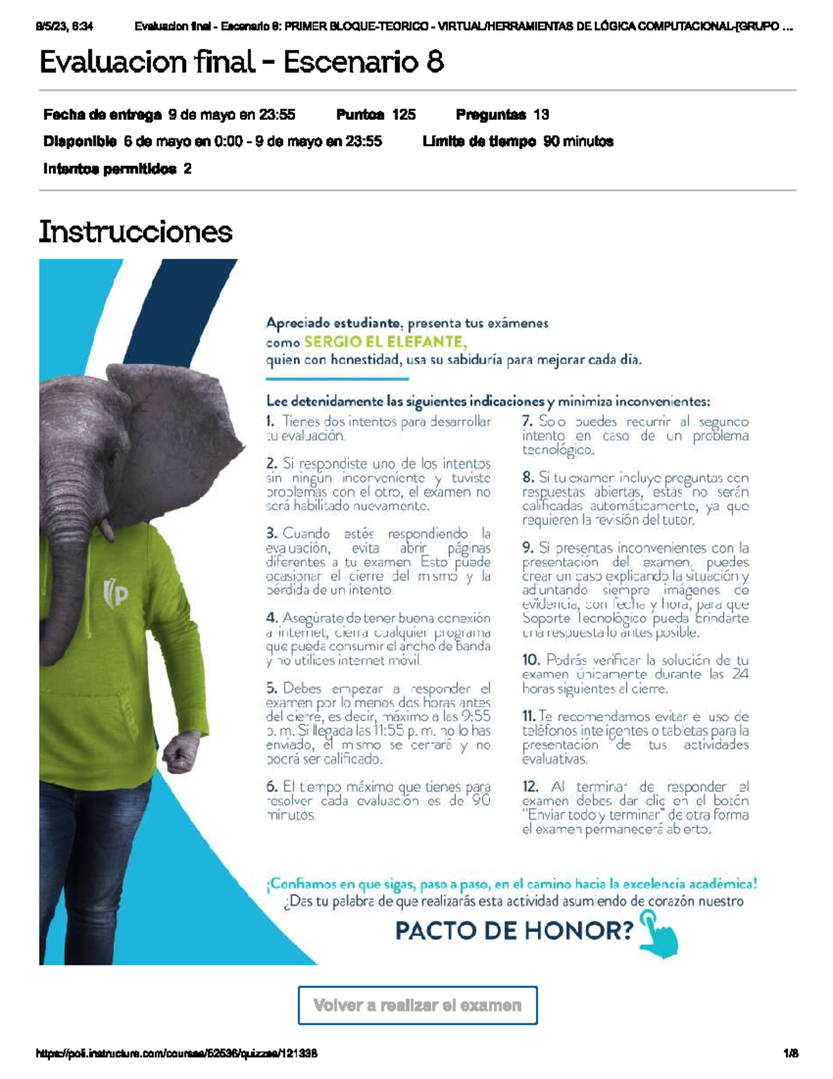 Examen final primer intento - Herramientas de Lógica Computacional ...