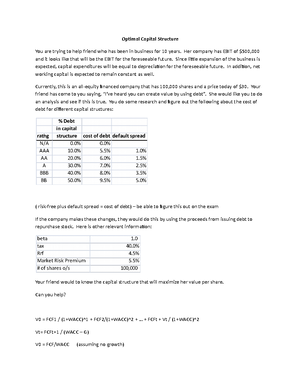 Working capital simulation managing growth assignment fin 571 Business ...