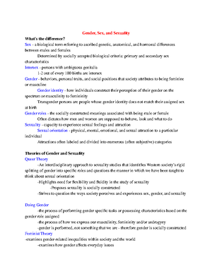 Gender Stratification - Gender Stratification Socialization and Gender ...