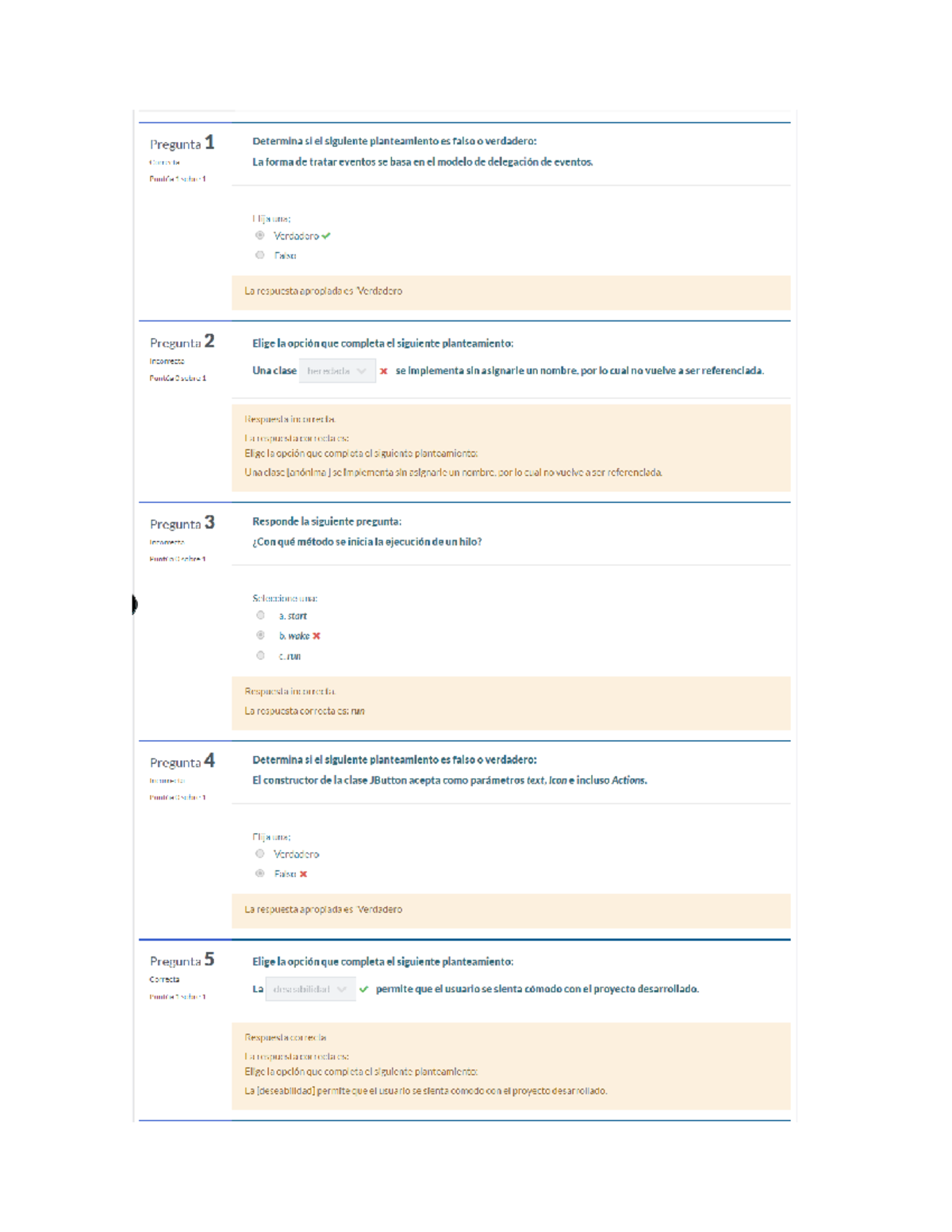 Examen recuperación - Topicos avanzados de programacion - Studocu