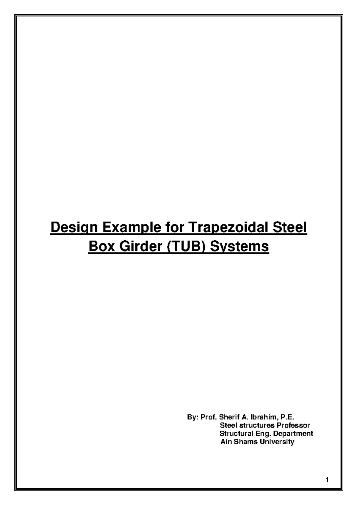 LECT-BOX Girder-2 LRFD - Design Example for Trapezoidal Steel Box ...