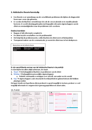 Samenvatting De Diagnostische Cyclus artikel "", alles - Week 1 ...