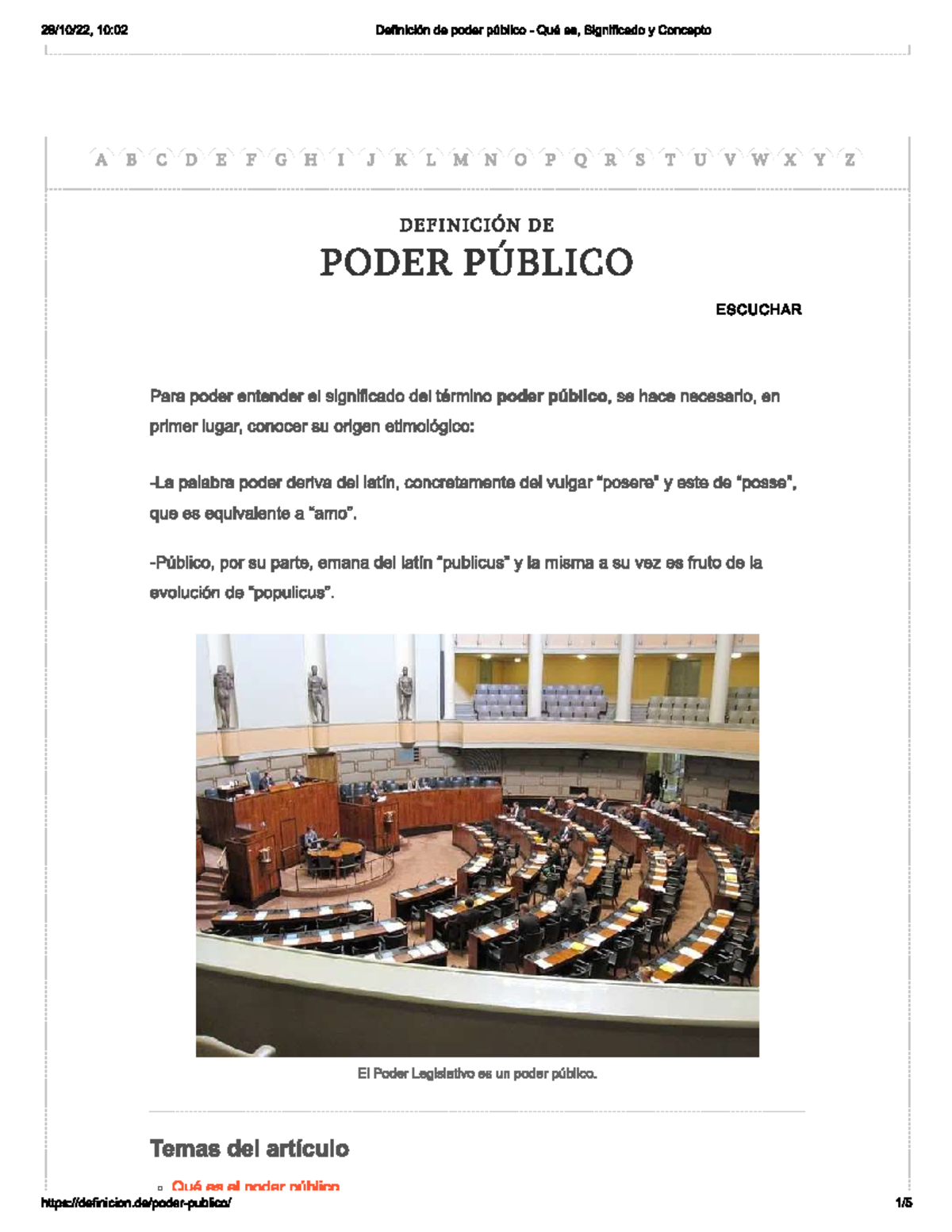 Que es el poder publico Nacional - Física Aplicada - Studocu