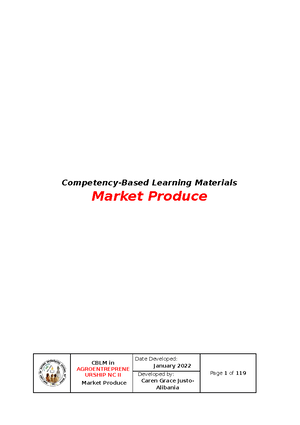 Cookery- Module - TRAINING REGULATIONS FOR COOKERY NC II SECTION 1 ...
