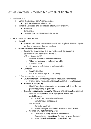 Law of contract:Factors influencing consensus - INL100 - UJ - Studocu