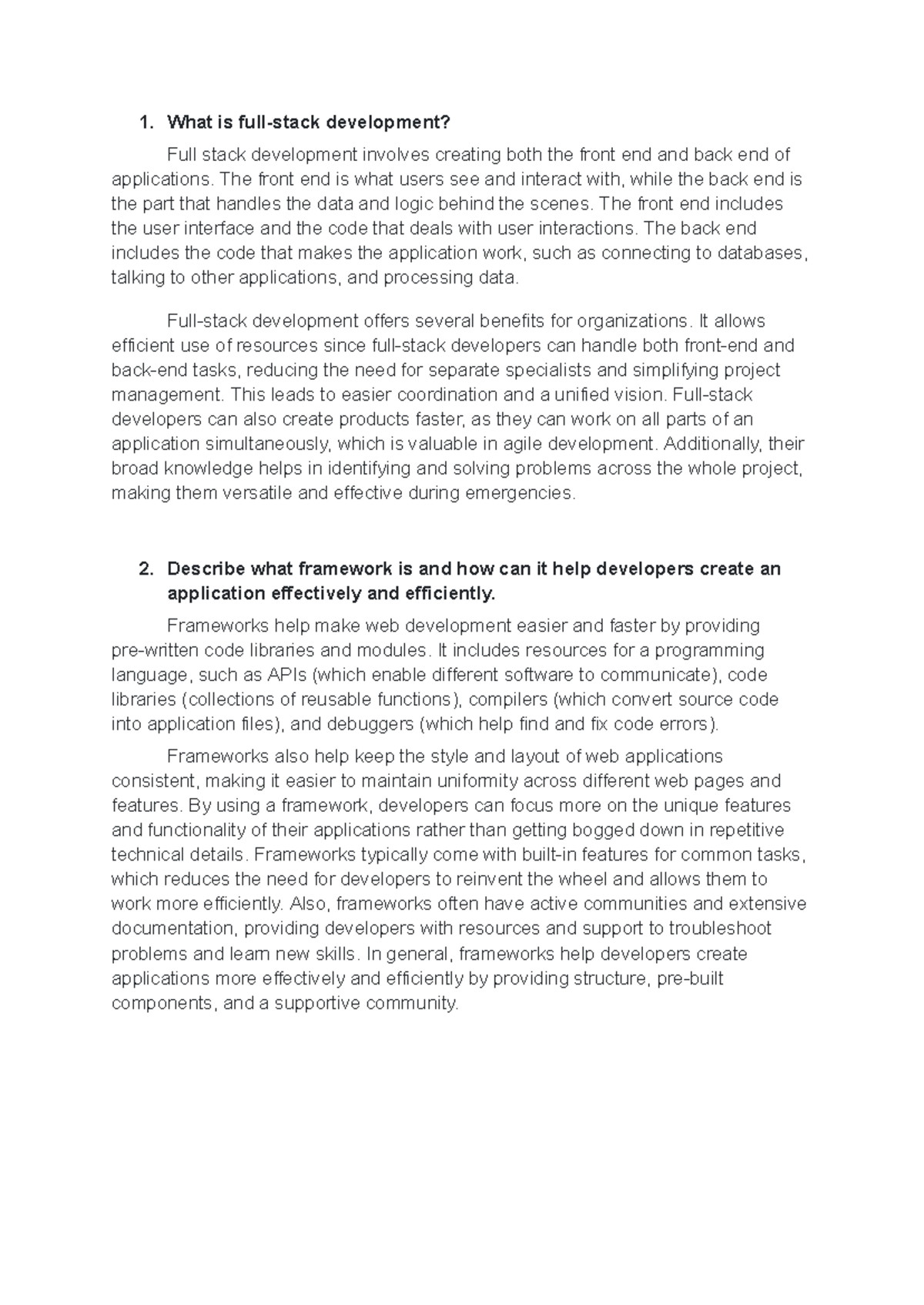 History of Laravel - What is full-stack development? Full stack ...