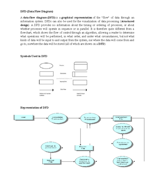 DFD vs ERD - DFD vs. ERD DFD and ERD are different data models that are ...