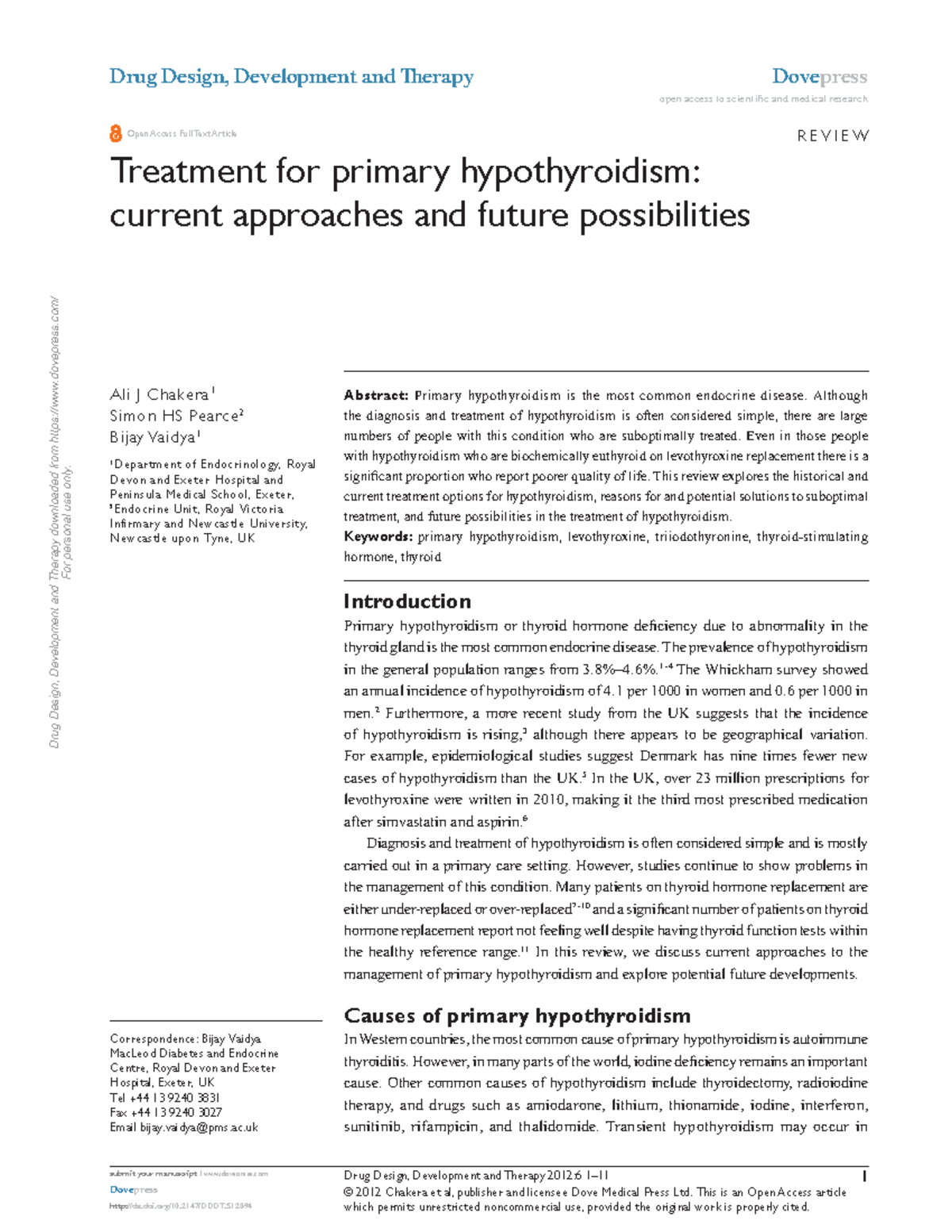 DDDT-12894-treatment-for-primary-hypothyroidism-current-approaches-and ...
